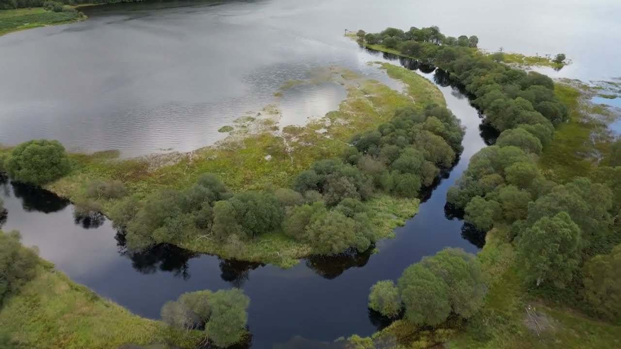 Trossachs three lochs drive: Lochan Reòidhte, Loch Drunkie, and Loch ...