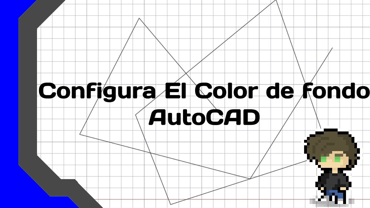 AutoCAD fondo negro | Cómo cambiar el color de fondo fácilmente - YouTube