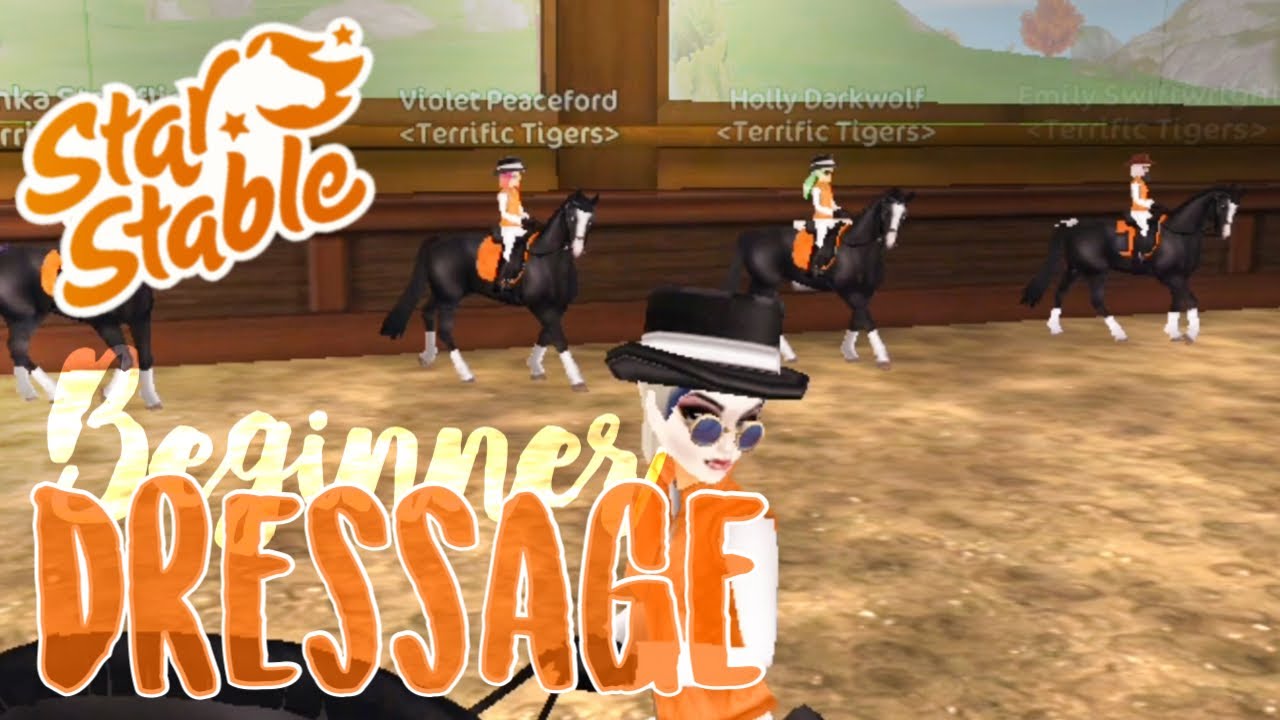Beginner Dressage Moves Tutorial || Star Stable Online - YouTube
