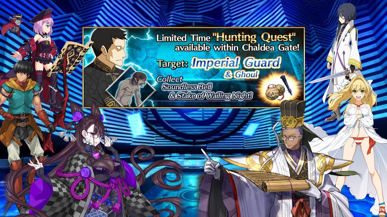 [FGO NA] Imperial Guard Hunt - Pride Rank 3T ft Murasaki, Caster Nero ...