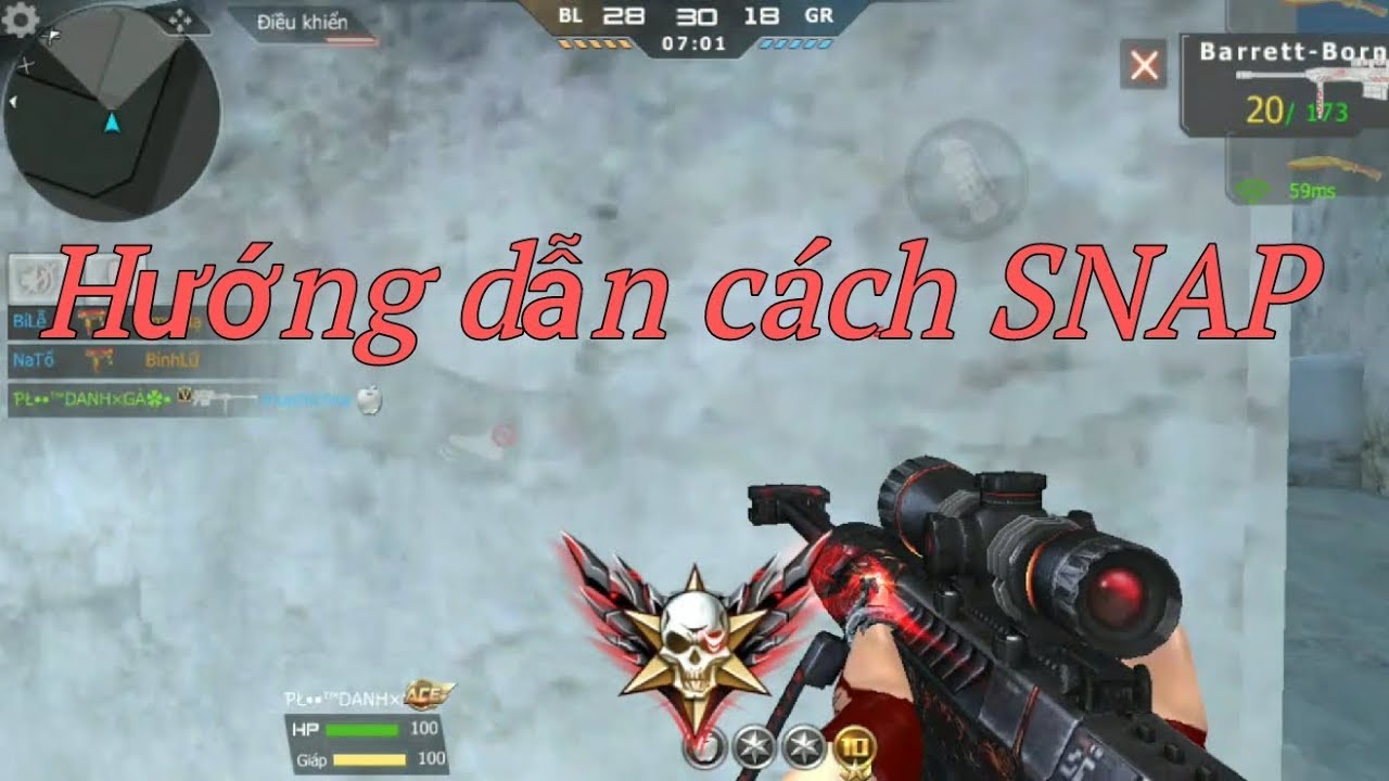 Cf Legends: Hướng dẫn SNAP trong CF mobile. Vật Vờ Gaming - YouTube
