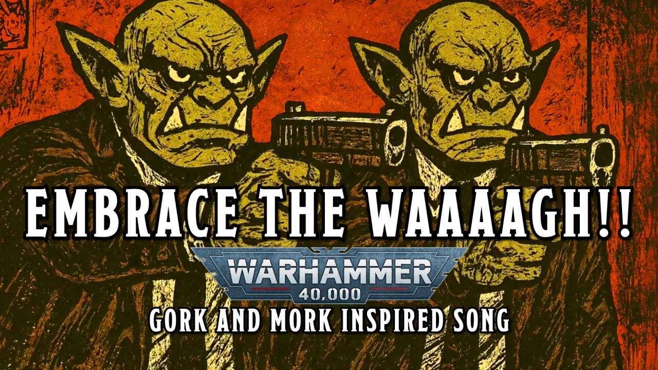 Embrace the WAAAAGH!! - A Warhammer 40k Gork and Mork Inspired Song # ...