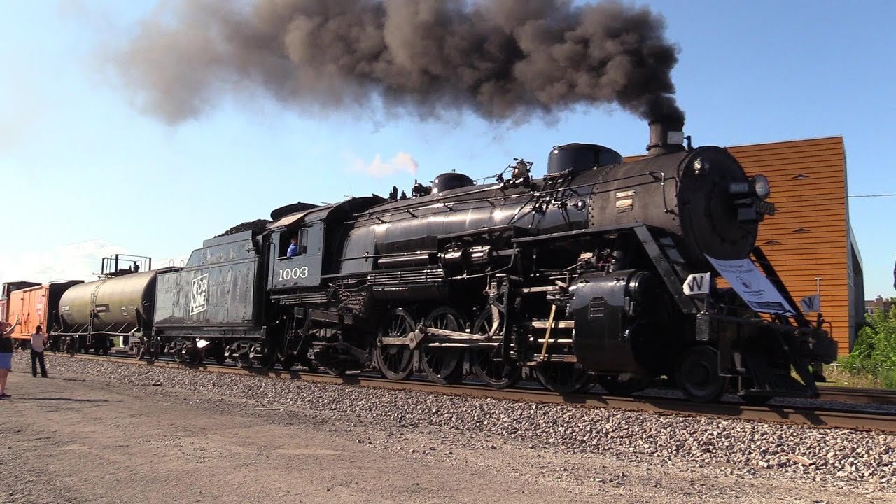 SOO Line 1003 in Galewood 8/12/17 - YouTube