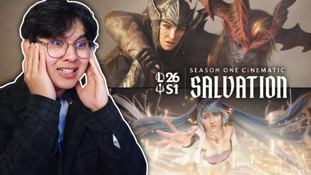 BRONZE LEAGUE PLAYER REACTS to Salvation (ft. Forts) For Demacia ...