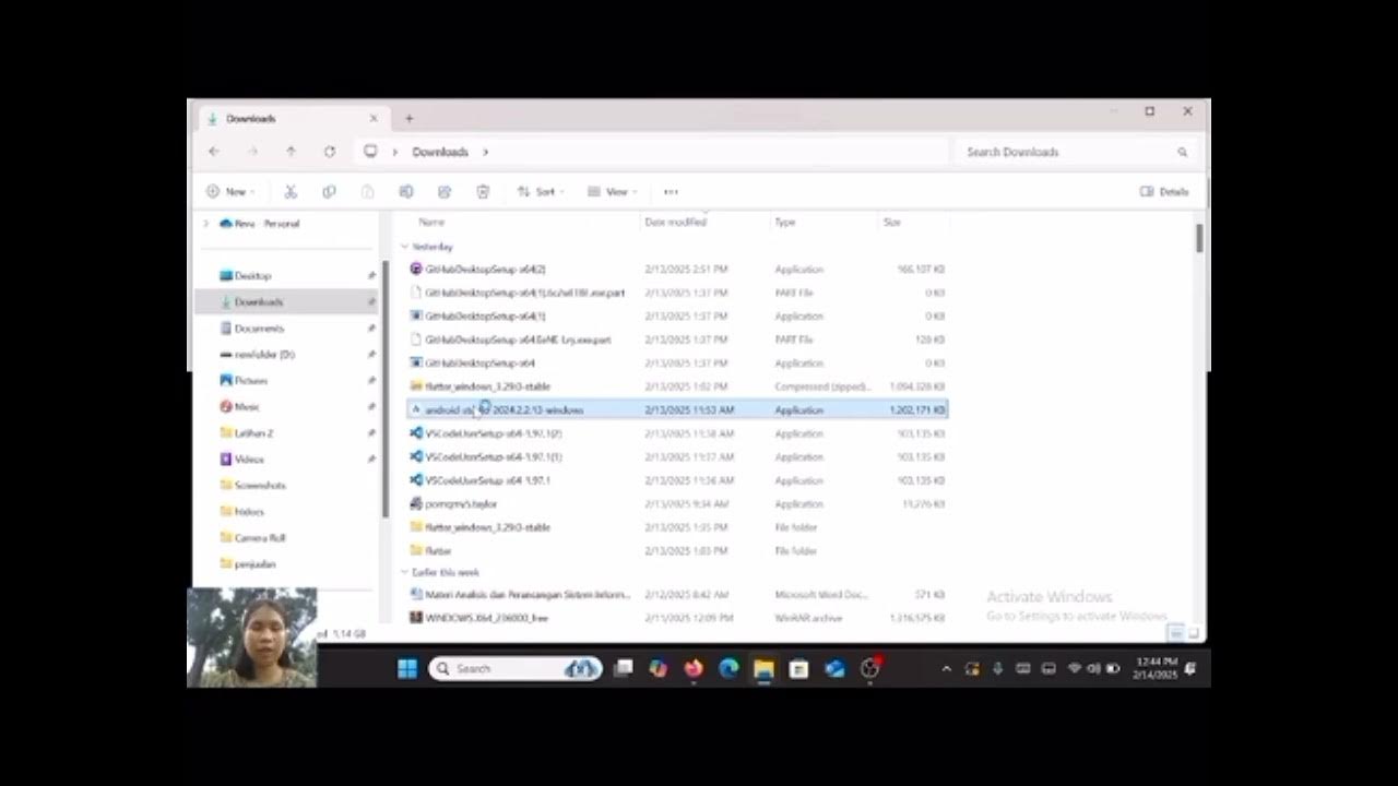 Tutorial Instal VScode, As, Flutter, Github - YouTube