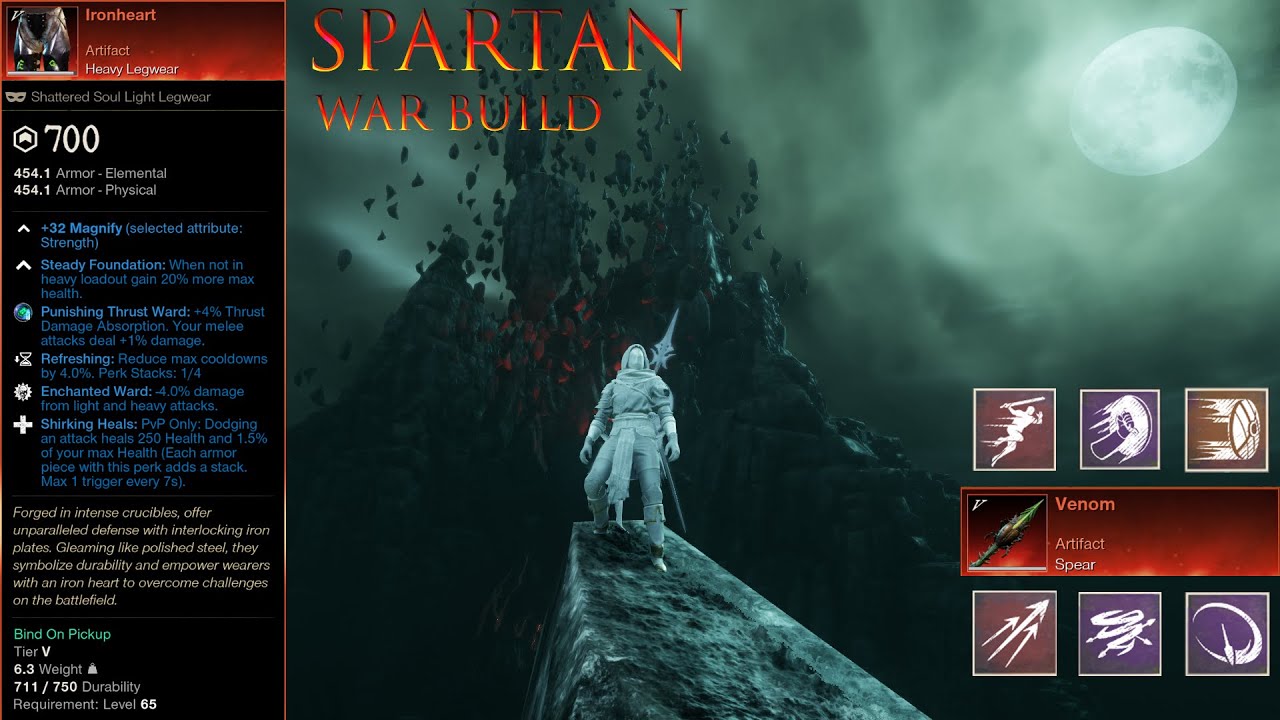Ultimate Spartan War Build | INSANE Survivability! w/build - YouTube