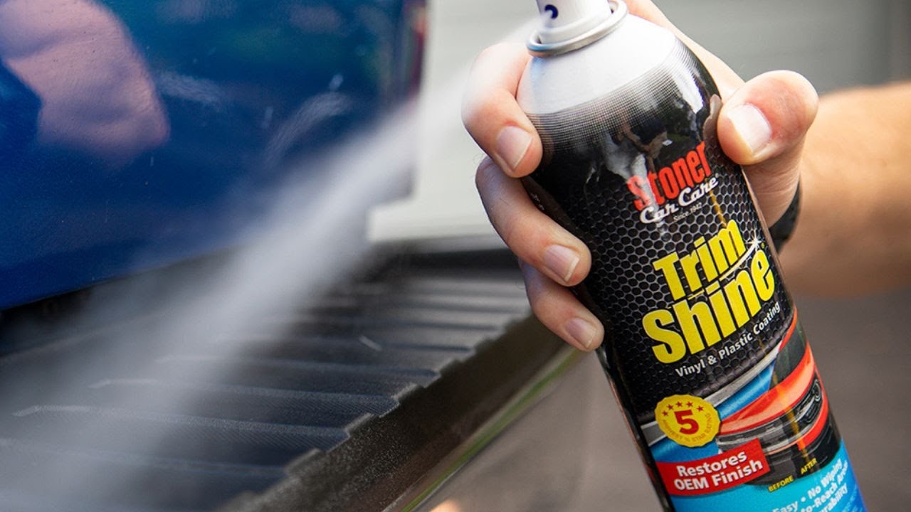 Restore Faded Plastic with Trim Shine - Super Easy! - YouTube
