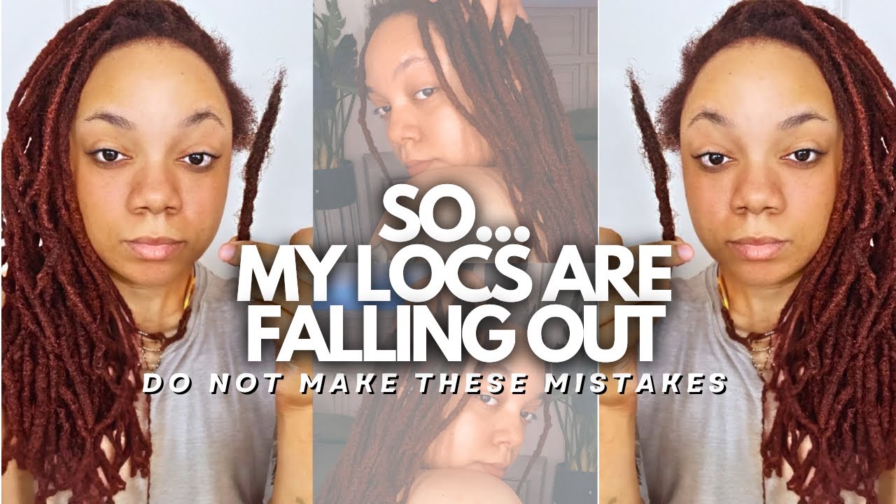 So..My Locs Are Falling Out | Thinning Locs + Breakage - YouTube