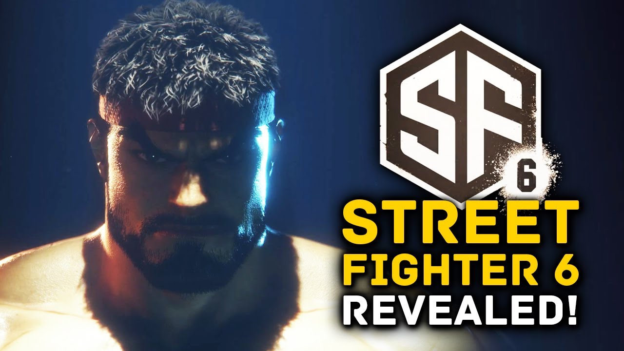 NEW GAME! Street Fighter 6 Revealed! Bearded RYU vs Luke - YouTube