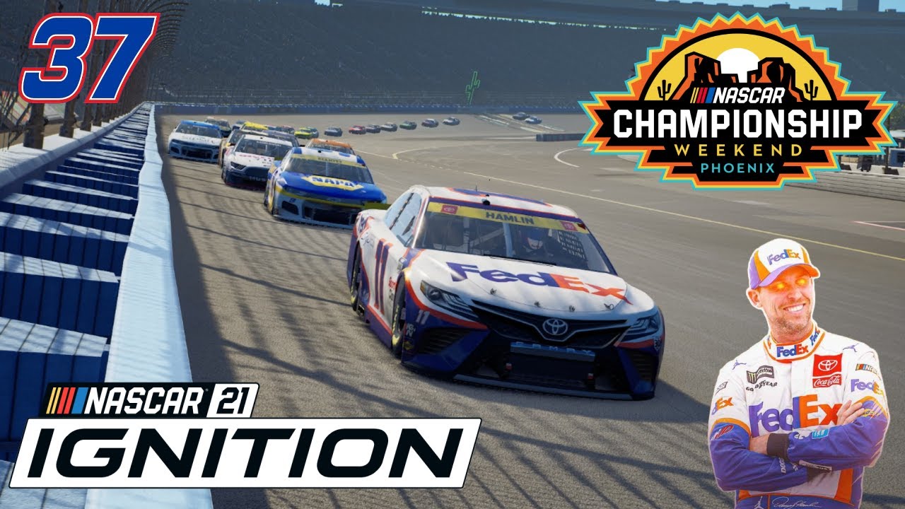 ABSOLUTE SCENES IN THE CHAMPIONSHIP RACE! | NASCAR 21: Ignition Career ...