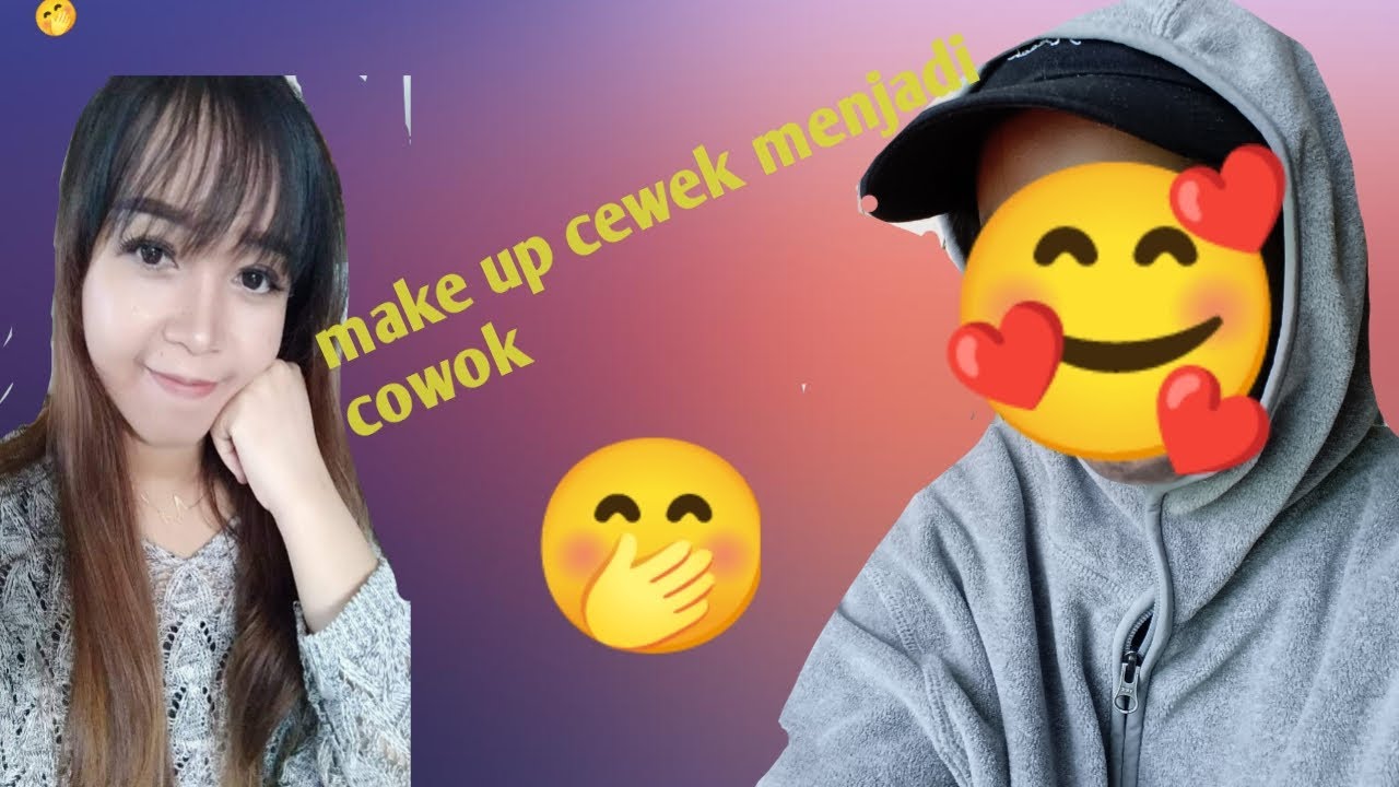 Make up cewek menjadi cowok - YouTube