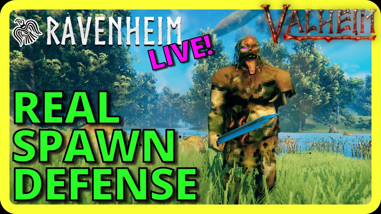 No More Mob Spawn In The Village! : Ravenheim (Valheim Let's Play ...