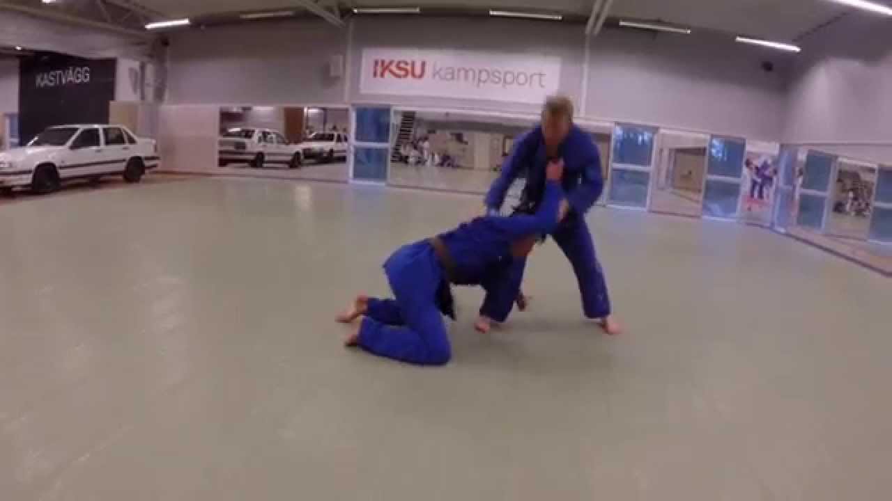 JJIF Ju-jitsu Fighting: 4 transitions from throws to newaza - YouTube