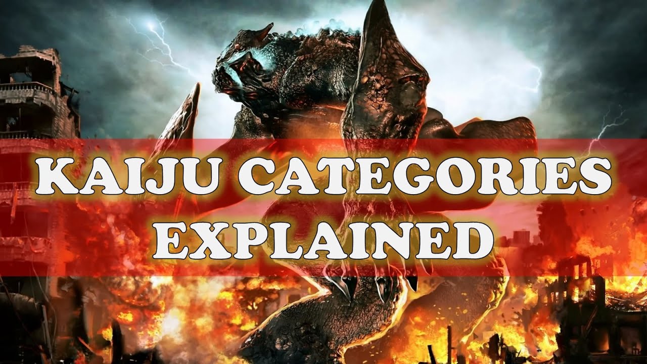 The Different Types Of Kaiju Categories, Kaiju Blue and Kaiju DNA ...
