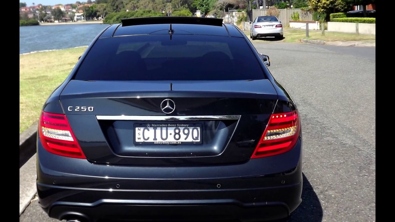 2012 Mercedes Benz C250 Coupe MY13 Blueefficiency Auto $34,888 - YouTube