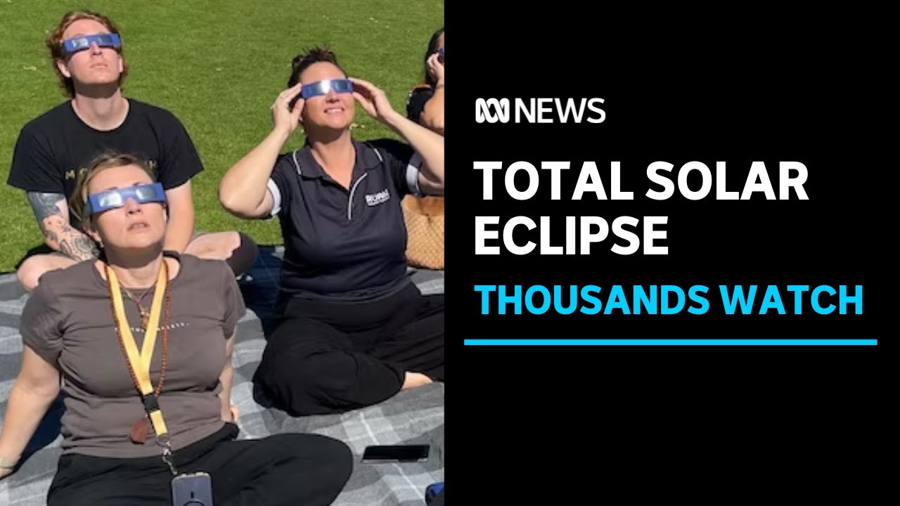 Western Australia in awe as solar eclipse hits totality | ABC News ...