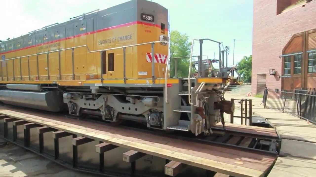 New locomotive at California State Railroad Museum (CSRM): UP Y899 ...
