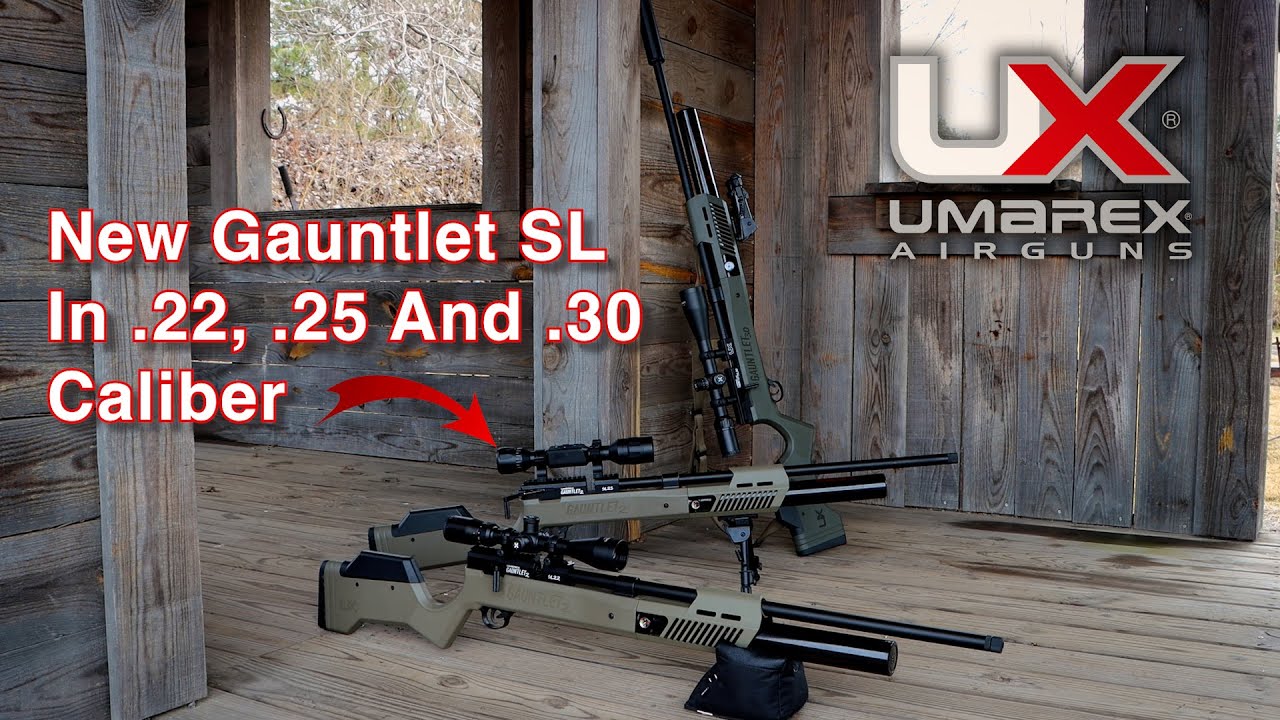 New Umarex Airguns Gauntlet SL Available in .22, .25 and .30 Caliber ...