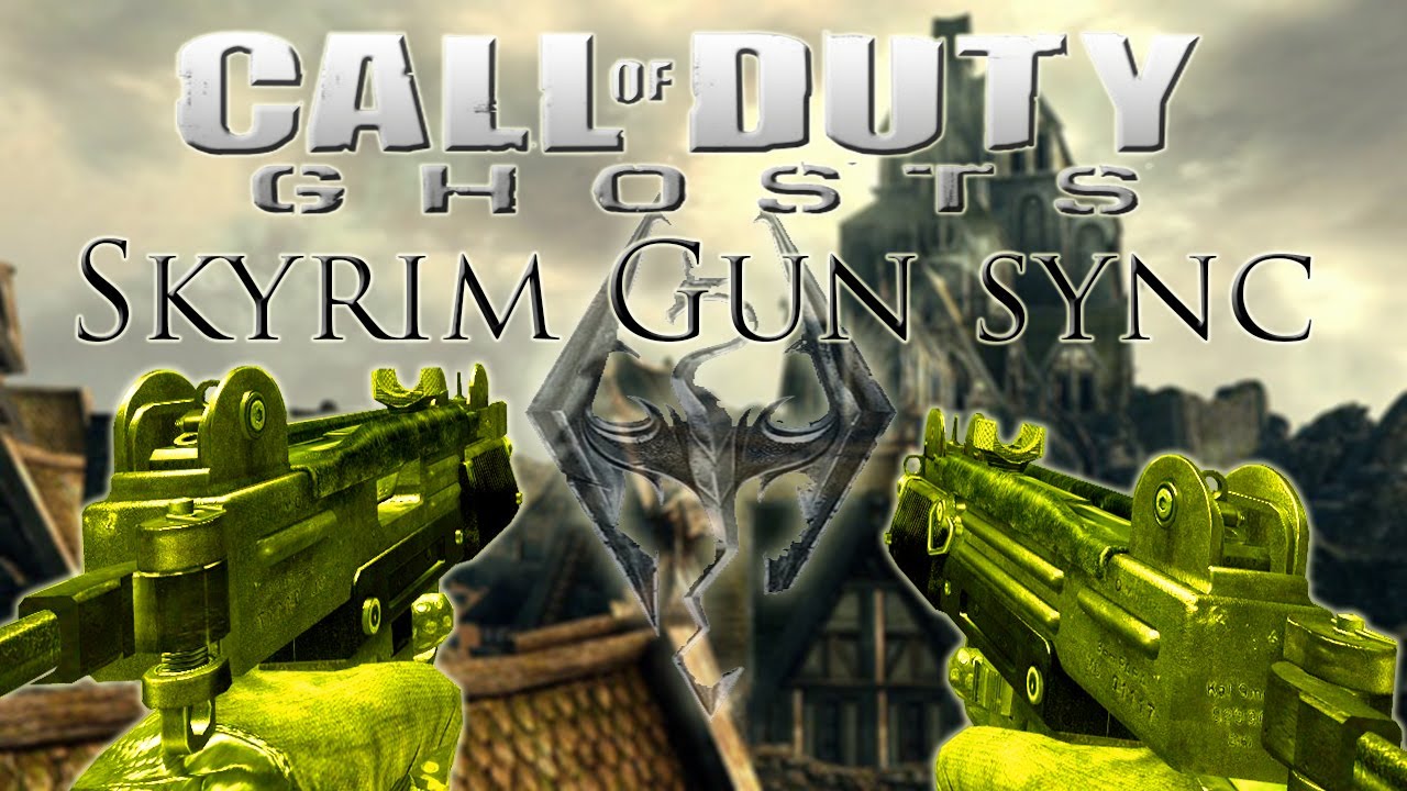 CoD Ghost: Skyrim Theme Song | Gun Sync - YouTube