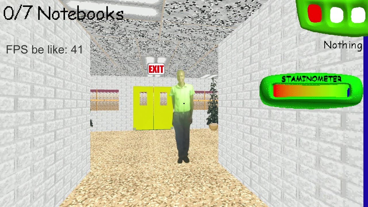 BALDI IS A HUMAN NOW?!? (Baldi's Basics V1.4.3 Mod) - YouTube