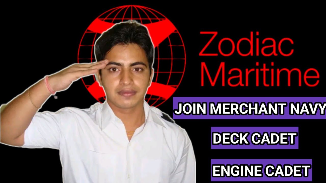 Join Zodiac Maritime As A Deck Cadet/ Engine Cadet 🔥 - YouTube