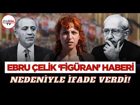 Muhabirimiz Ebru Çelik ‘figüran’ haberi nedeniyle ifade verdi: “Korkumuz yok! Haberimizden eminiz!”