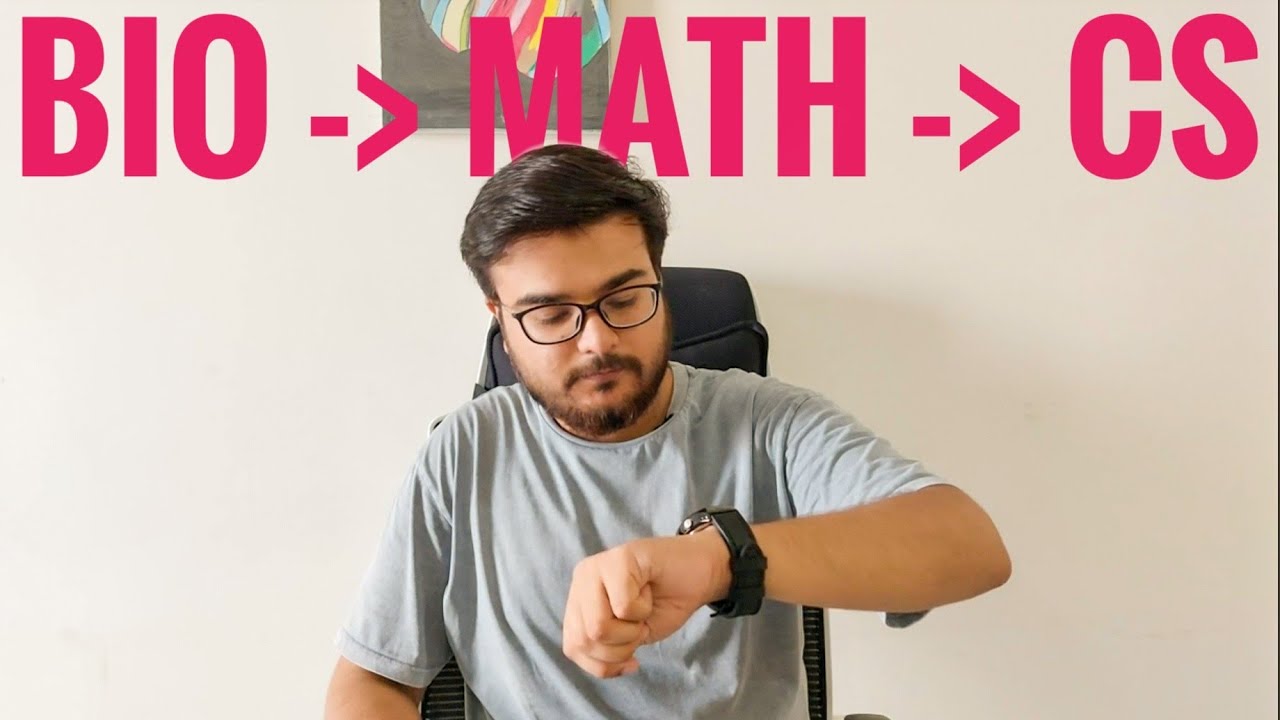 Thinking to do Computer Science after Bio, Math ! WATCH THIS VIDEO ...