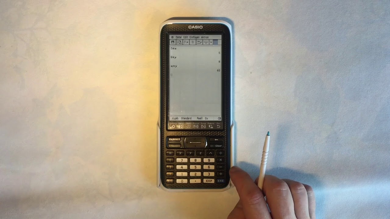 CASIO ClassPad II - eActivity - Teil 1 - YouTube