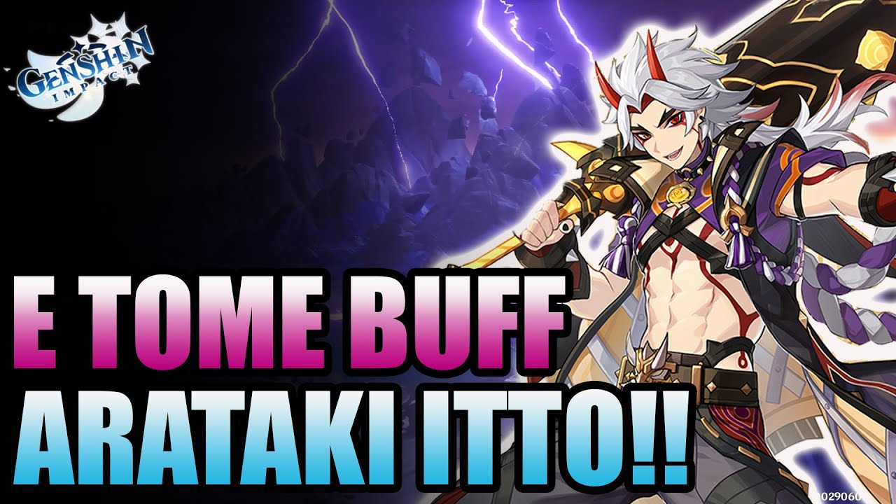 Arataki Itto Sofre Mais um Buff!! - Genshin Impact - YouTube