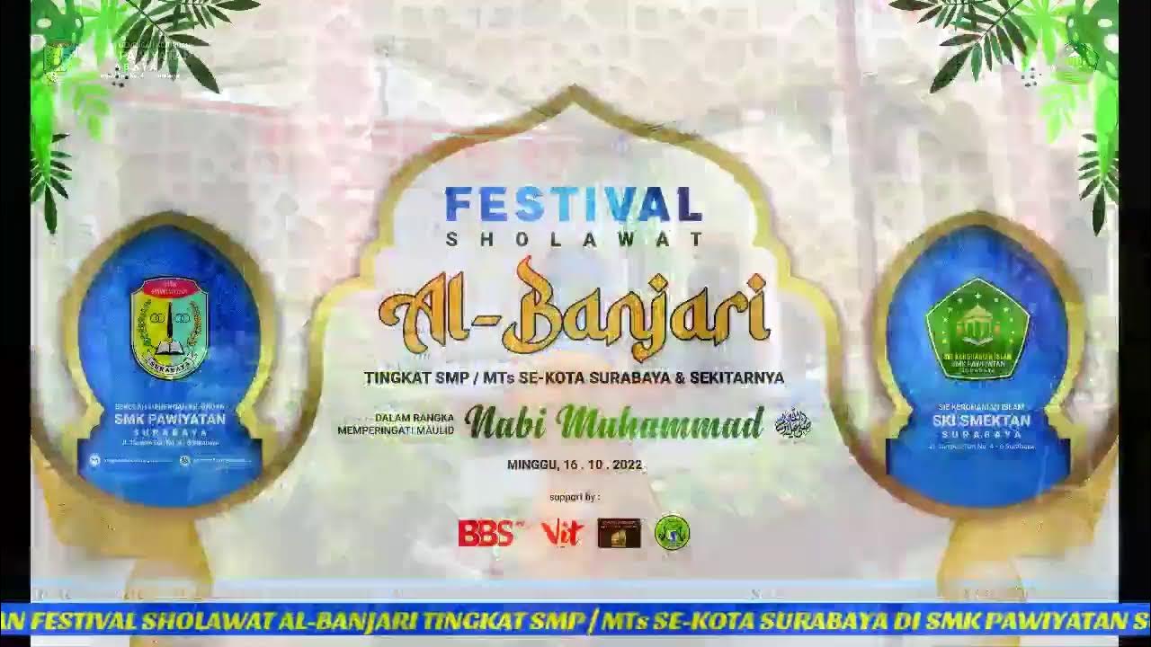 FESTIVAL AL-BANJARI Live in Pawiyatan - YouTube