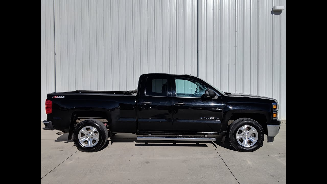 2014 Chevy Silverado 1500 LT Dbl Black 2370910 4WD Z71 - YouTube