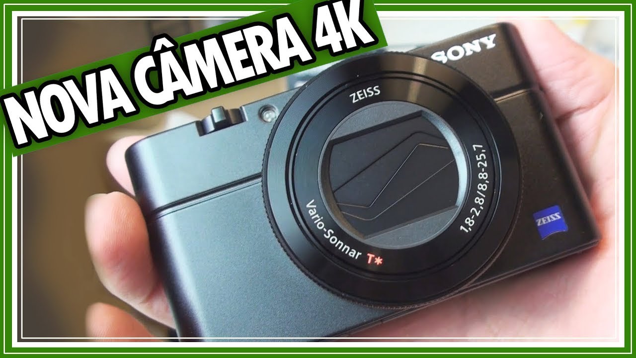 SONY RX100 V M5: VLOG CAEMRA "=unboxing & primeiras imprecoes=" - YouTube