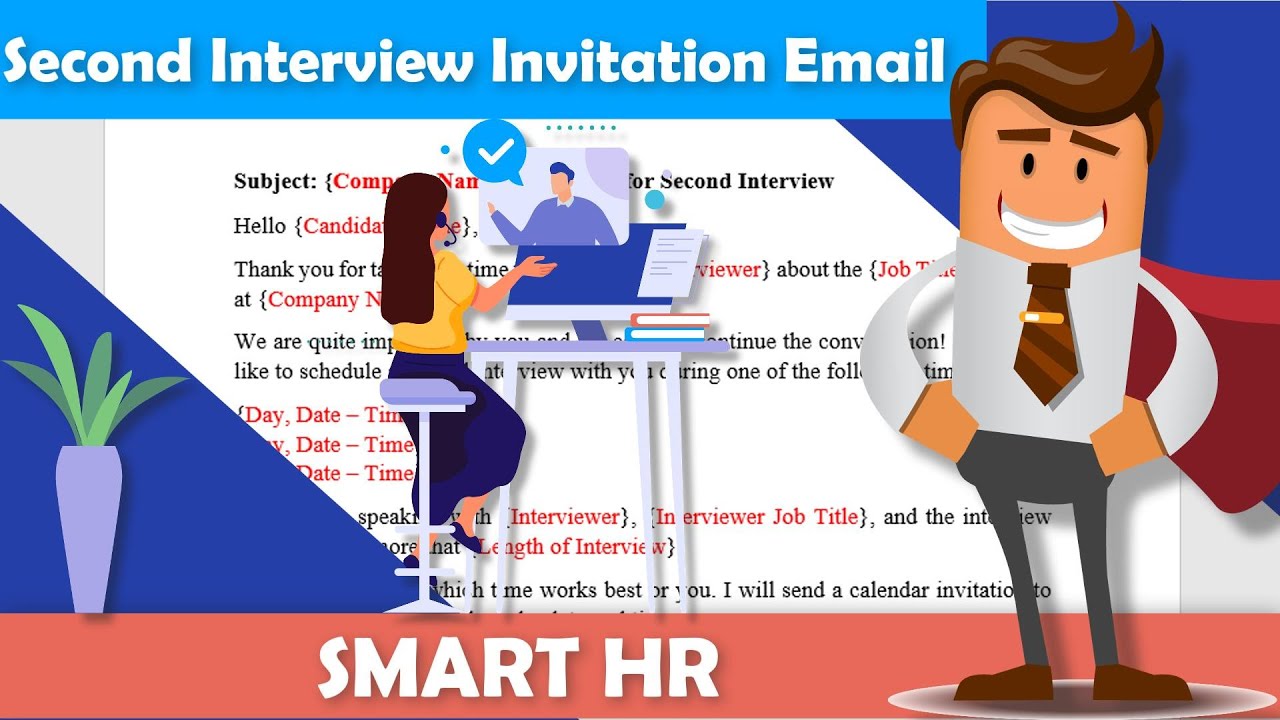 Second Interview Invitation Email | Interview Invitation | @SMARTHRM ...