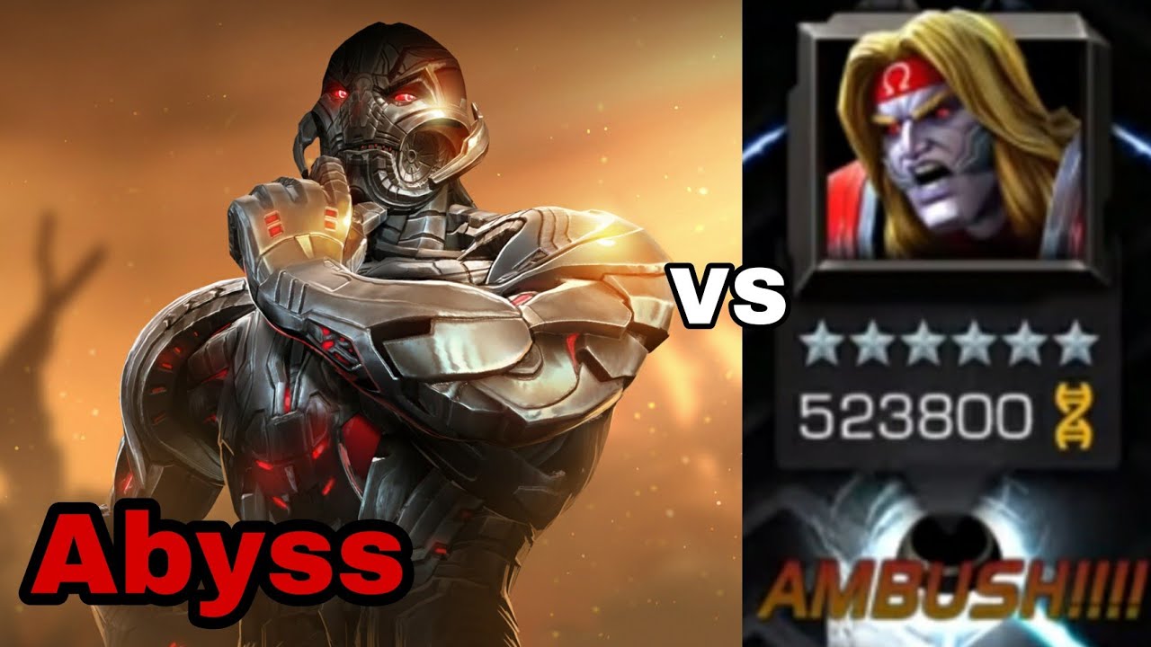 Bugged Ultron Destroys Abyss Omega Red in less than 5 mins - Easy Solo ...