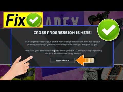 fix apex cross progression is here | how to fix apex legends cross progression here | apex cross ...