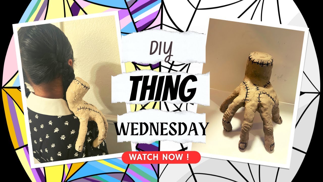 DIY: Creating Thing from Wednesday (not professional) - YouTube