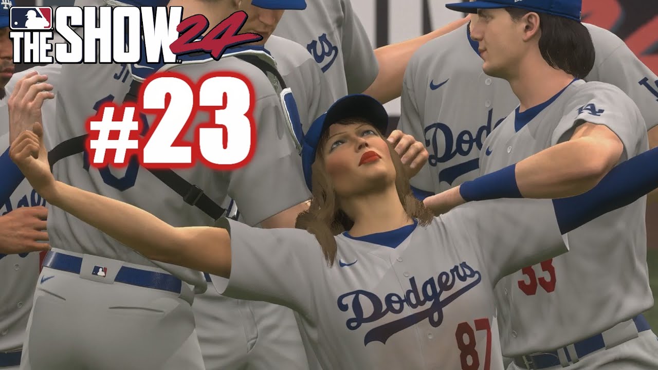 TAYLOR SWIFT'S FIRST WORLD SERIES! | MLB The Show 24 | Road to the Show ...
