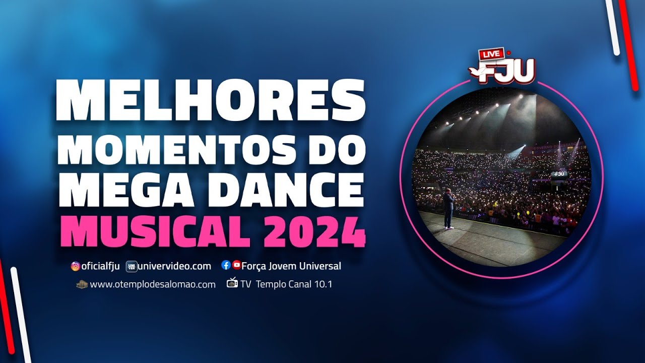 MELHORES MOMENTOS DO MEGA DANCE MUSICAL FJU 2024 - YouTube