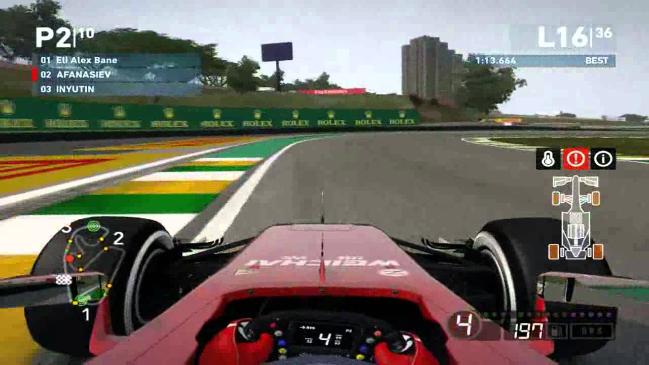Formula 1 Grande Prêmio do Brasil 2014. SLIPSTREAM F1 Online ...