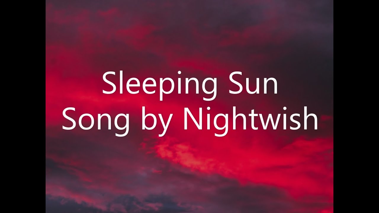 Sleeping sun - Nightwish - (With lyrics) - Titanic - Poseidon - YouTube