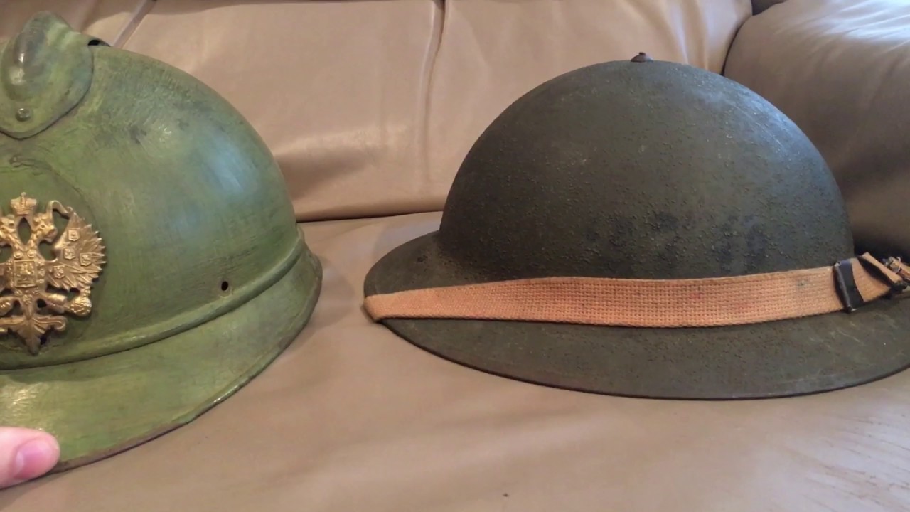 American M1917a1 "Kelly" helmet - YouTube