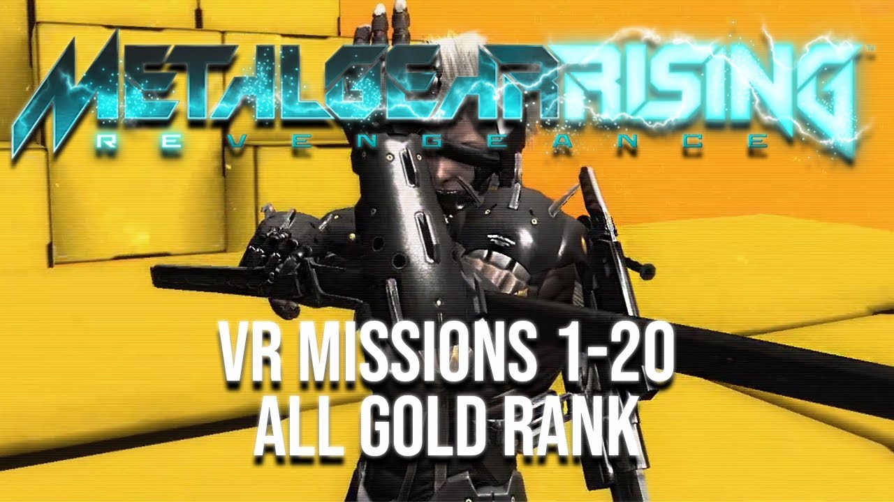 MGR:R - VR Missions 1-20 [GOLD RANK] - YouTube