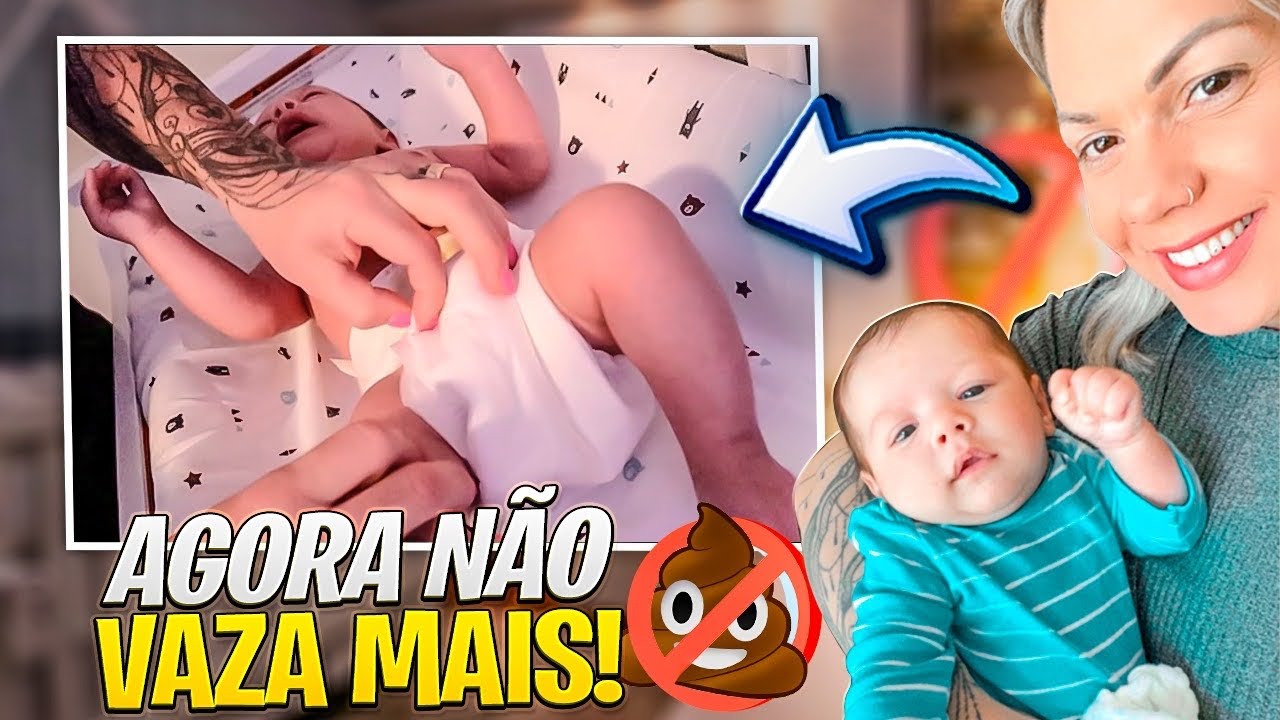 TROCANDO A FRALDA DO BEBÊ - O QUE FAZER PARA NÃO VAZER MAIS? - YouTube