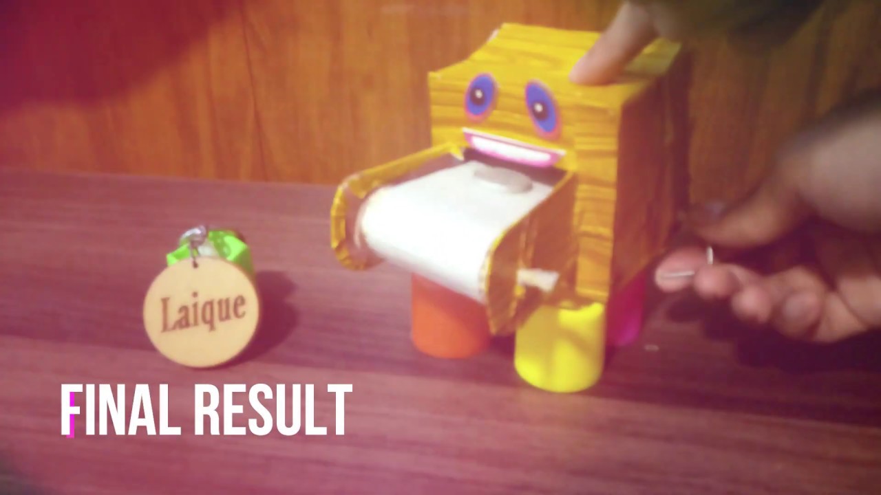 HOW TO MAKE MONSTER COIN EATER MONEY BOX - YouTube