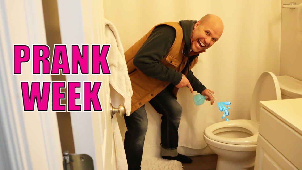 Prank Week! Dad Pranks! - YouTube