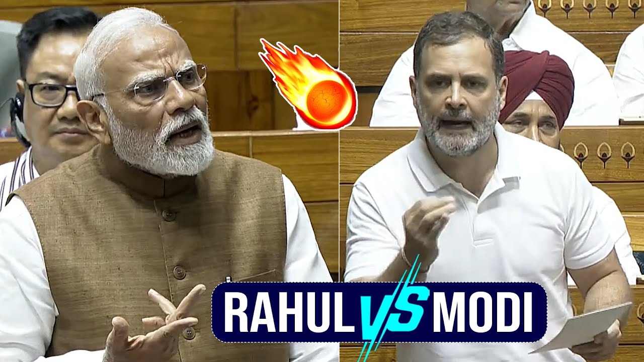 Rahul Gandhi Vs Narendra Modi in Lok Sabha Over Pahalgam Attack | BJP ...