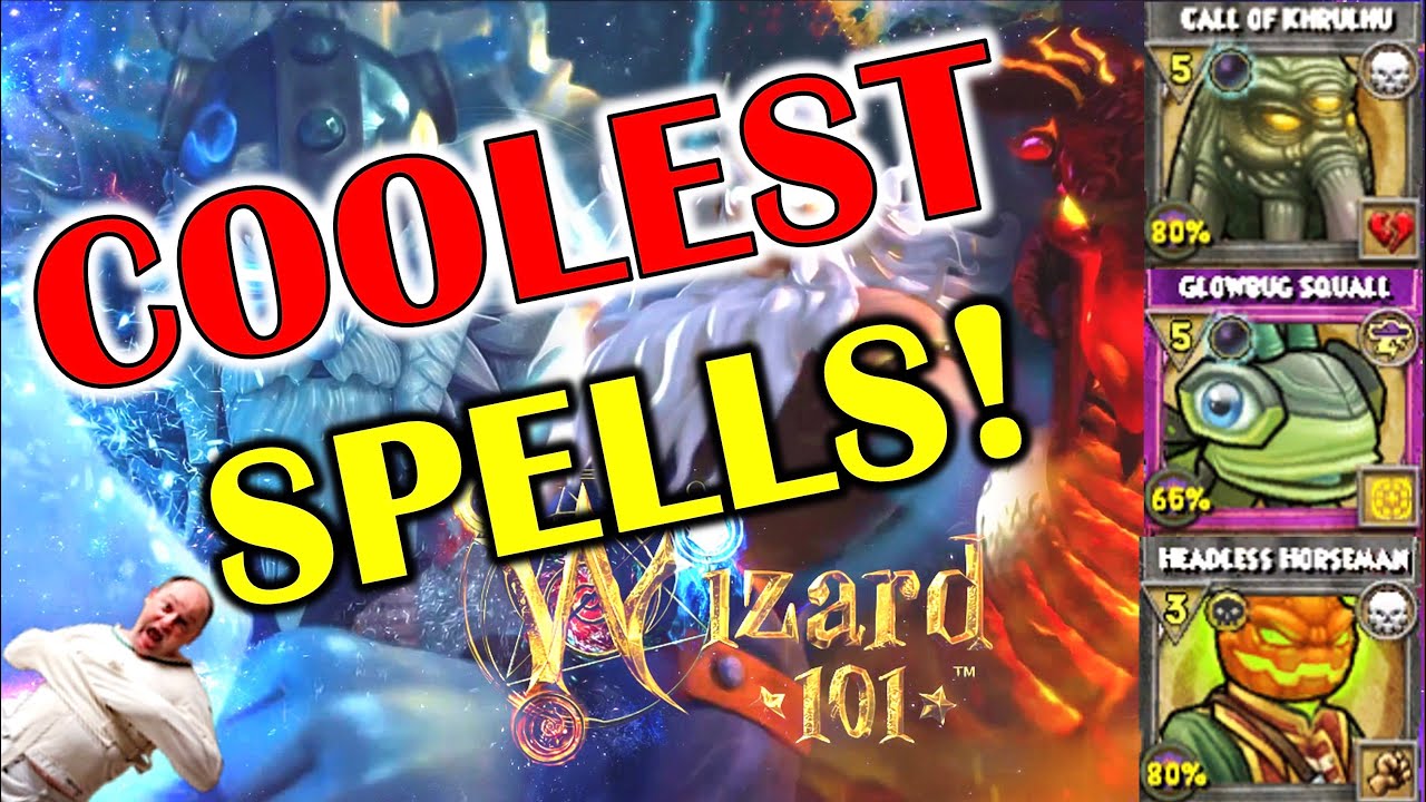 Wizard101 - Top 8 BEST Spell Animations! - YouTube