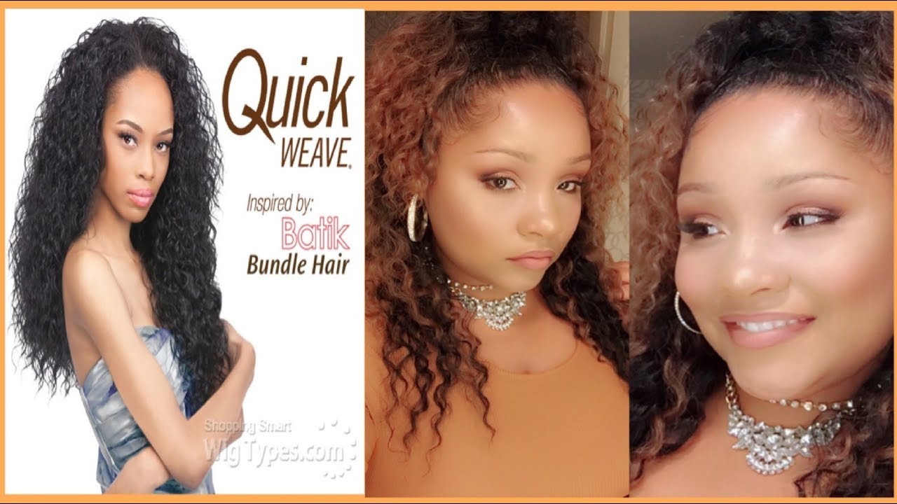 Outre Peruvian Half Wig| HAIRSTYLE TUTORIAL #BABYDEECHANNEL - YouTube