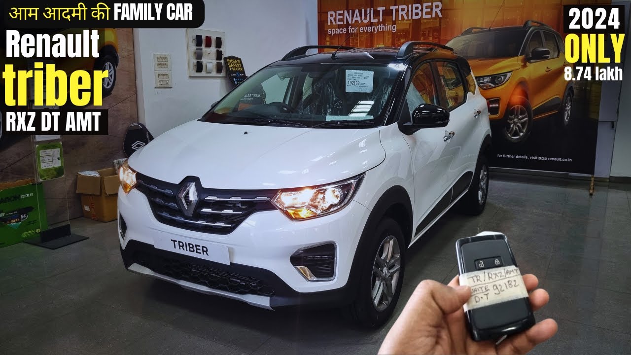 All new 2024 Renault triber rxz dual tone || Renault triber rxz DT top ...