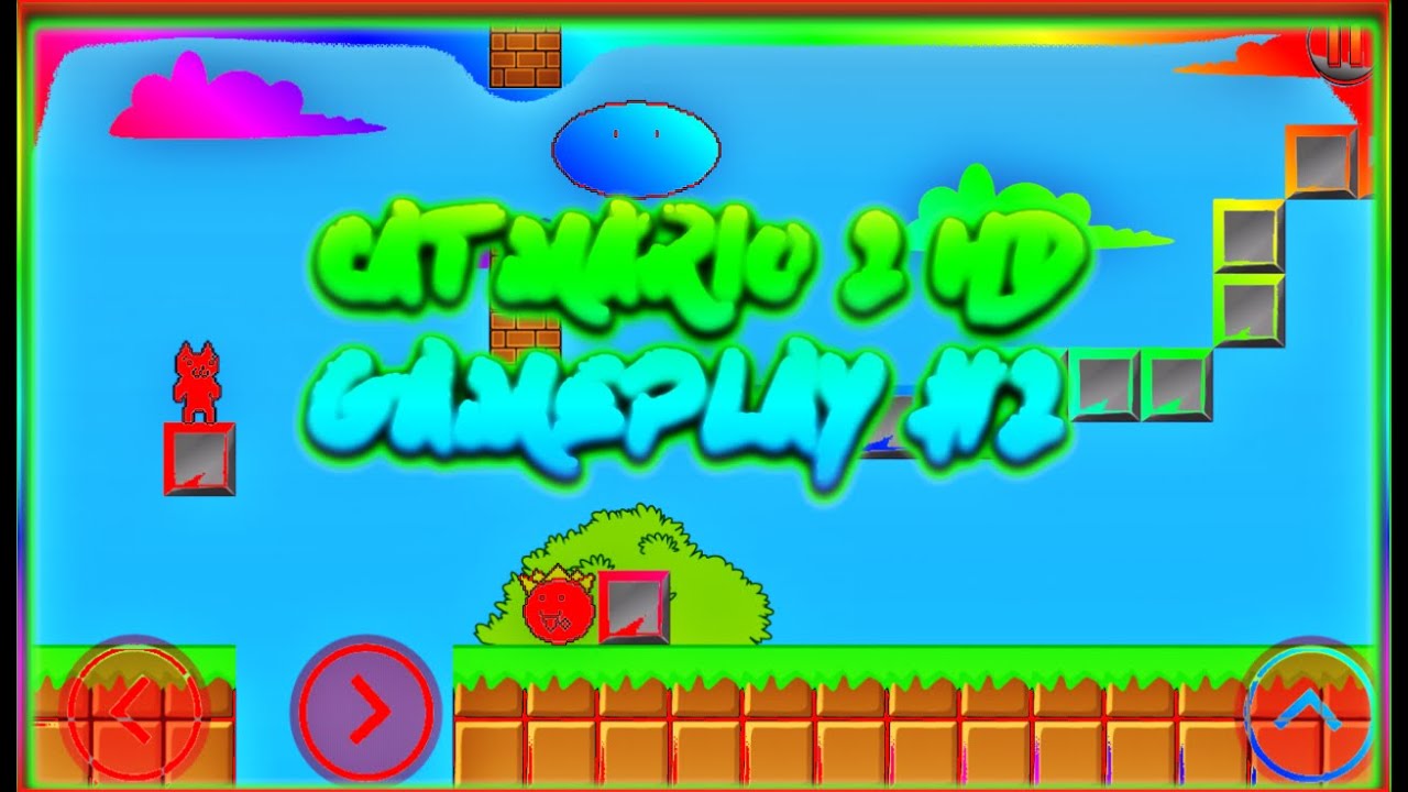 CAT MARIO 2 HD GAMEPLAY #2 - YouTube